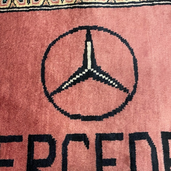 Other | Original Mercedes Benz Rug Matt Handmade 2x2 Carpet | Poshmark